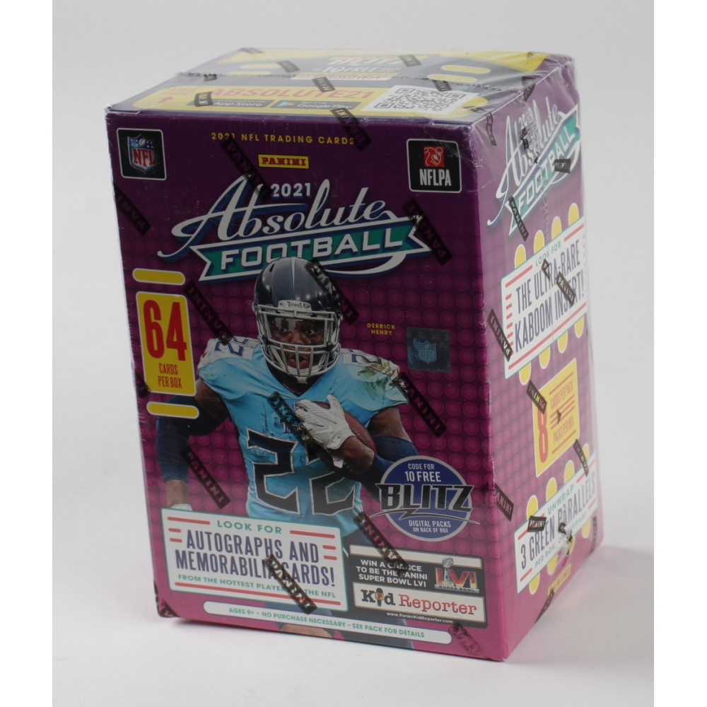 2021 Panini Absolute Football Blaster Box with (8) Packs | Pristine Auction