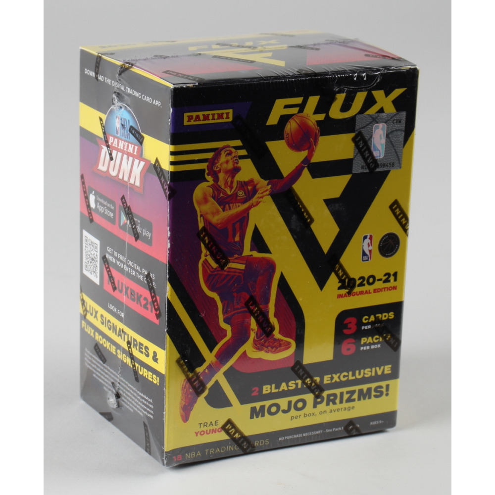 2020-21 Panini Flux Basketball Blaster Box with (6) Packs | Pristine ...