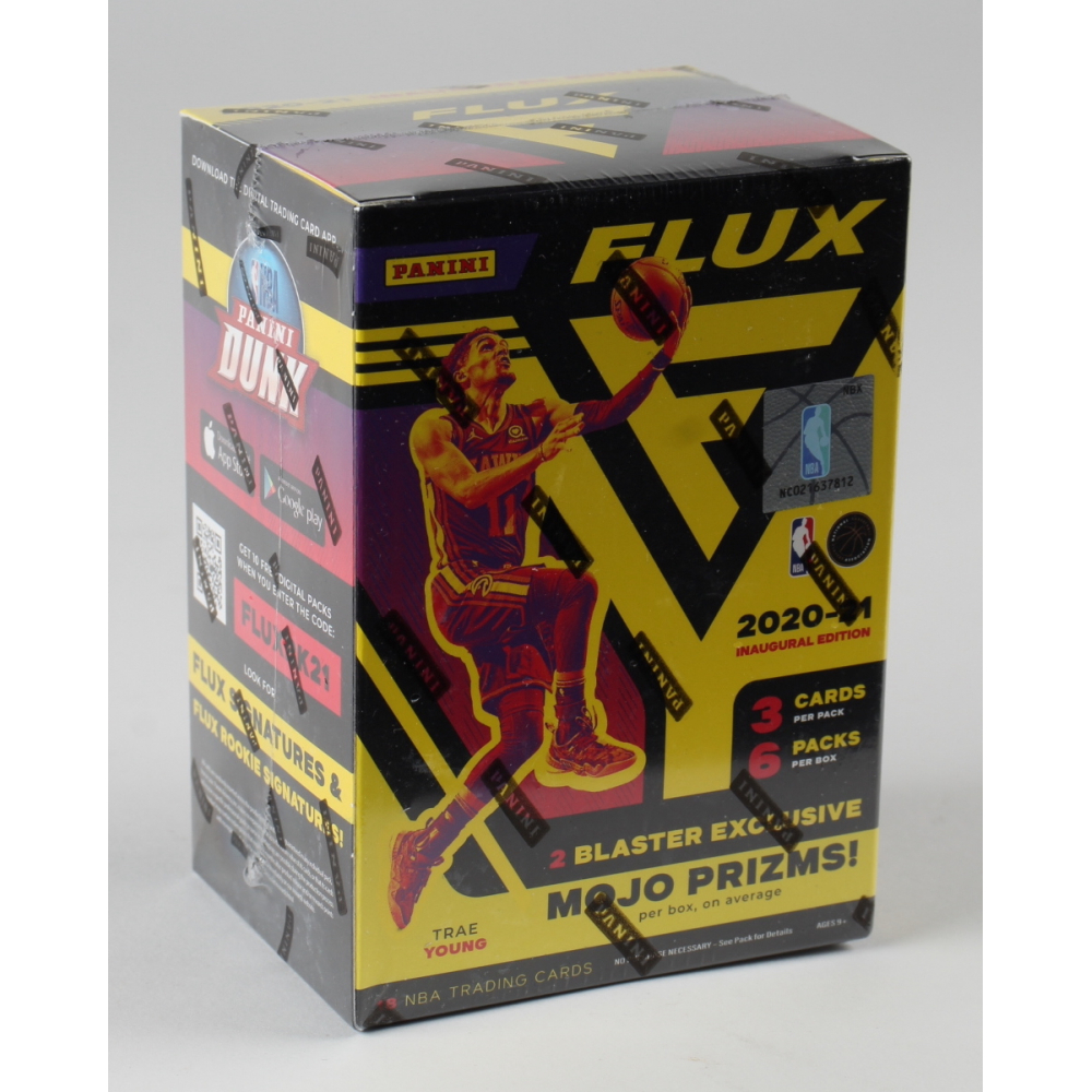 2020-21 Panini Flux Basketball Blaster Box with (6) Packs | Pristine ...