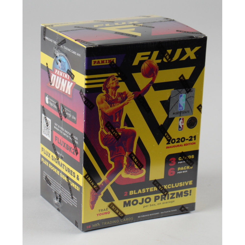2020-21 Panini Flux Basketball Blaster Box with (6) Packs | Pristine ...