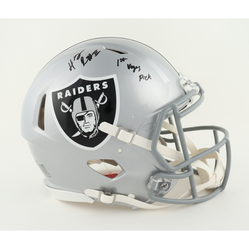 Henry Ruggs III Signed Raiders Full-Size Authentic On-Field Speed ...