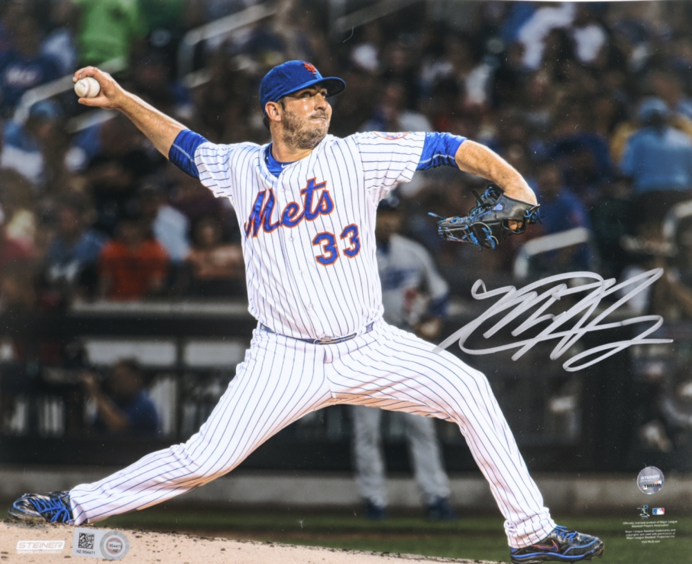 Matt Harvey Signed Mets 8x10 Photo (Steiner & MLB) | Pristine Auction