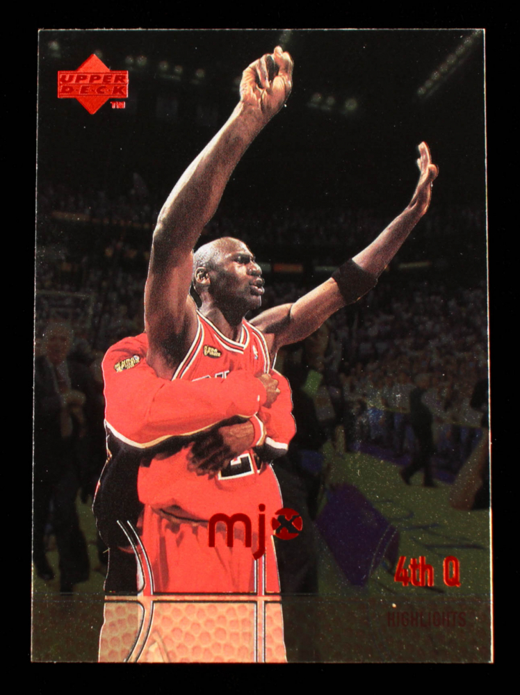 Michael Jordan 1998 Upper Deck MJx #122 / 4th Quarter Highlights ...