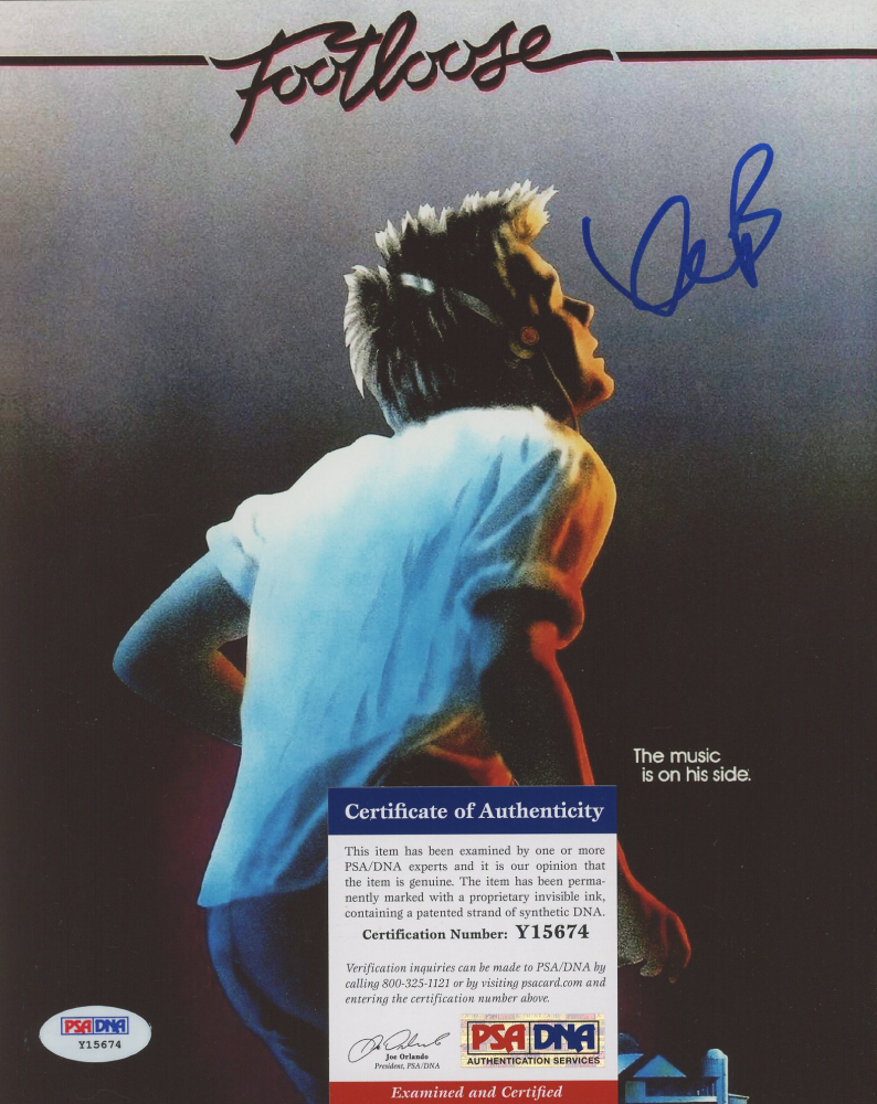Kevin Bacon Signed "Footloose" 8x10 Photo (PSA) | Pristine Auction