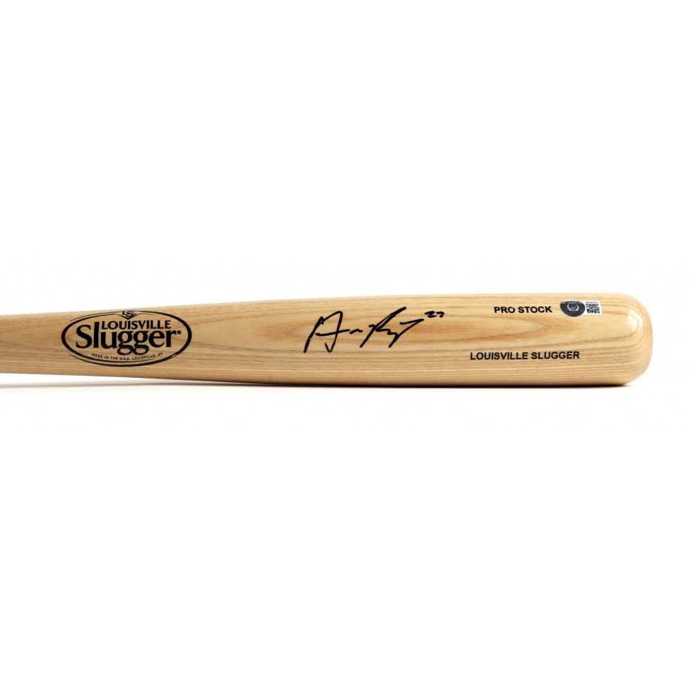 Austin Riley Signed Rawlings Pro Baseball Bat (Beckett) | Pristine Auction