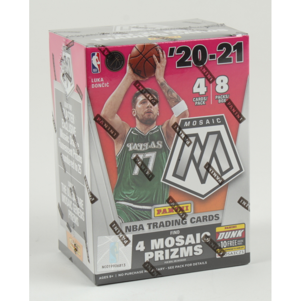 2020-21 Panini Mosaic Basketball Blaster Box with (8) Packs | Pristine ...