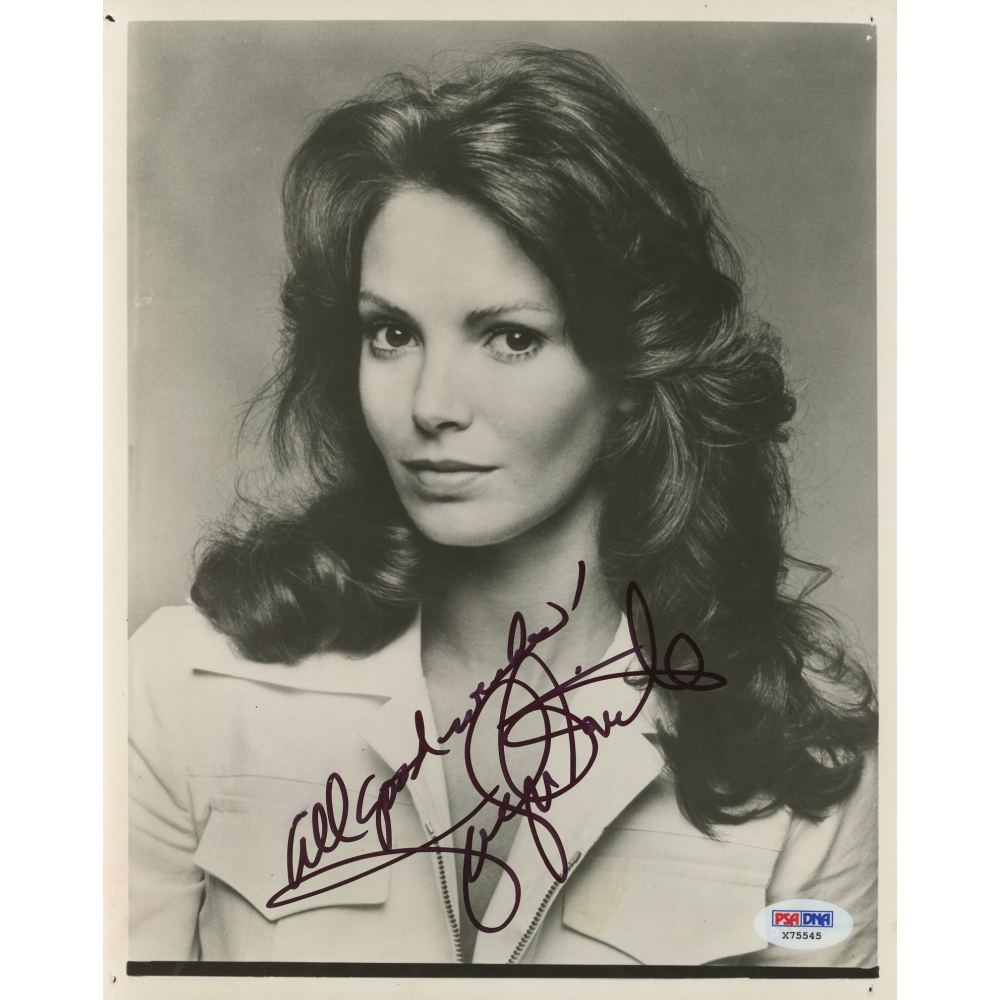 Jaclyn Smith Signed 8x10 Photo Inscribed "All Good Wishes!" (PSA ...