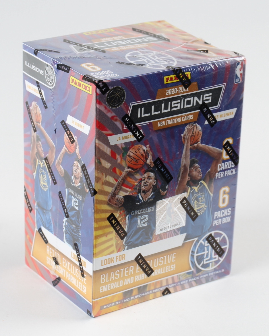 2020-21 Panini Illusions NBA Basketball Blaster Box with (6) Packs ...