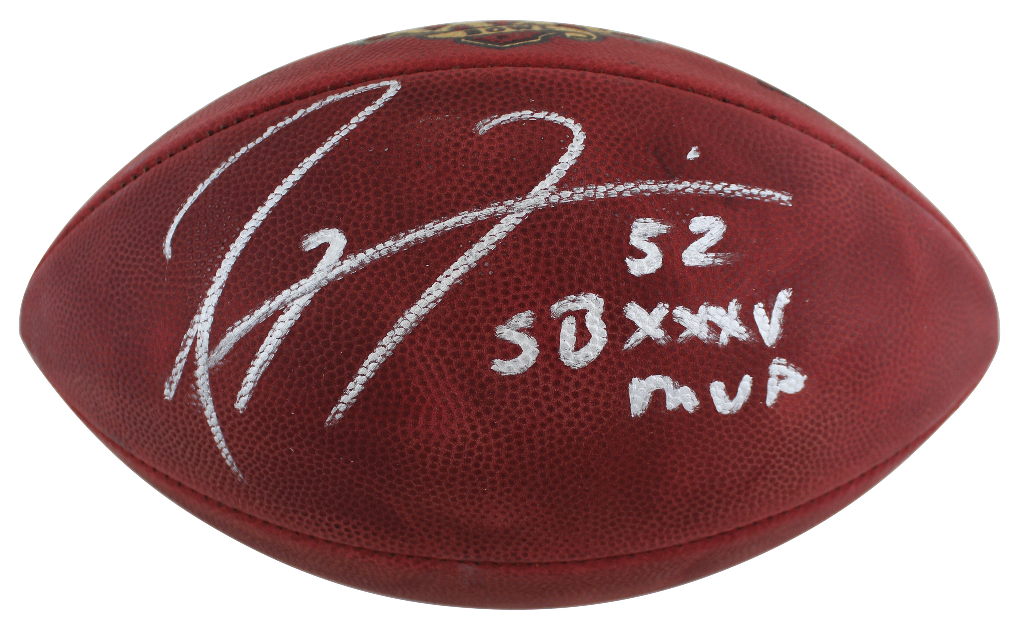 Ray Lewis Signed "The Duke" Super Bowl XXXV Logo Official Game Ball ...