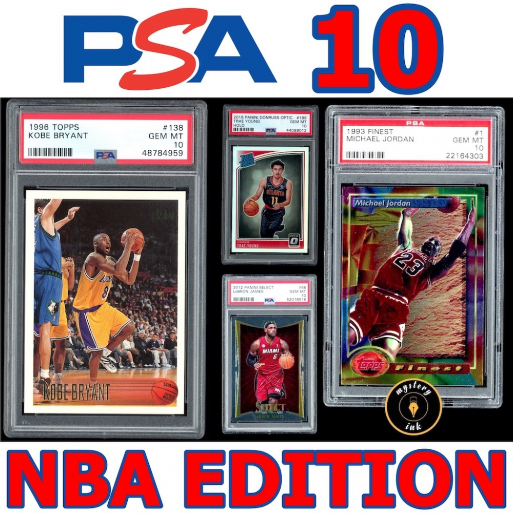 Mystery Ink PSA 10 Graded GEM MINT NBA Mystery Box - (1) PSA 10 IN ...