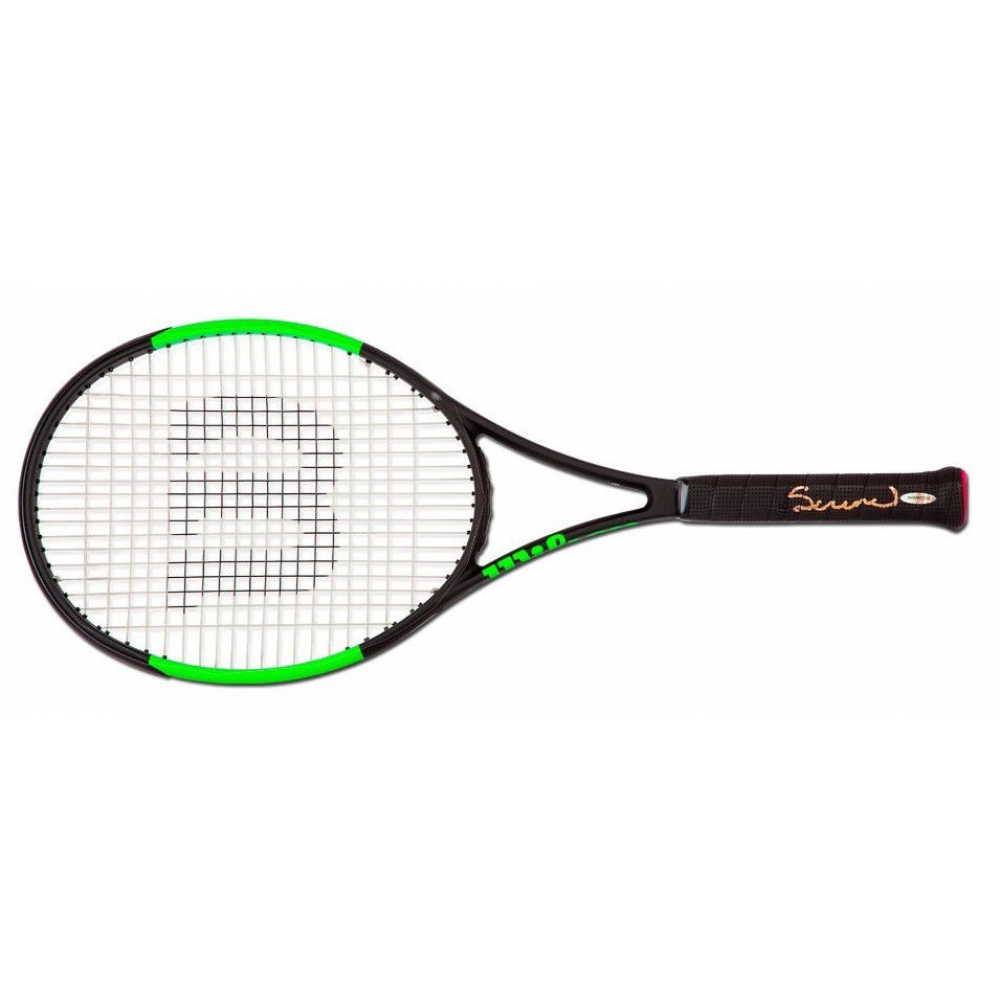 Serena Williams Signed Wilson Blade Full-Size Tennis Racket (UDA ...
