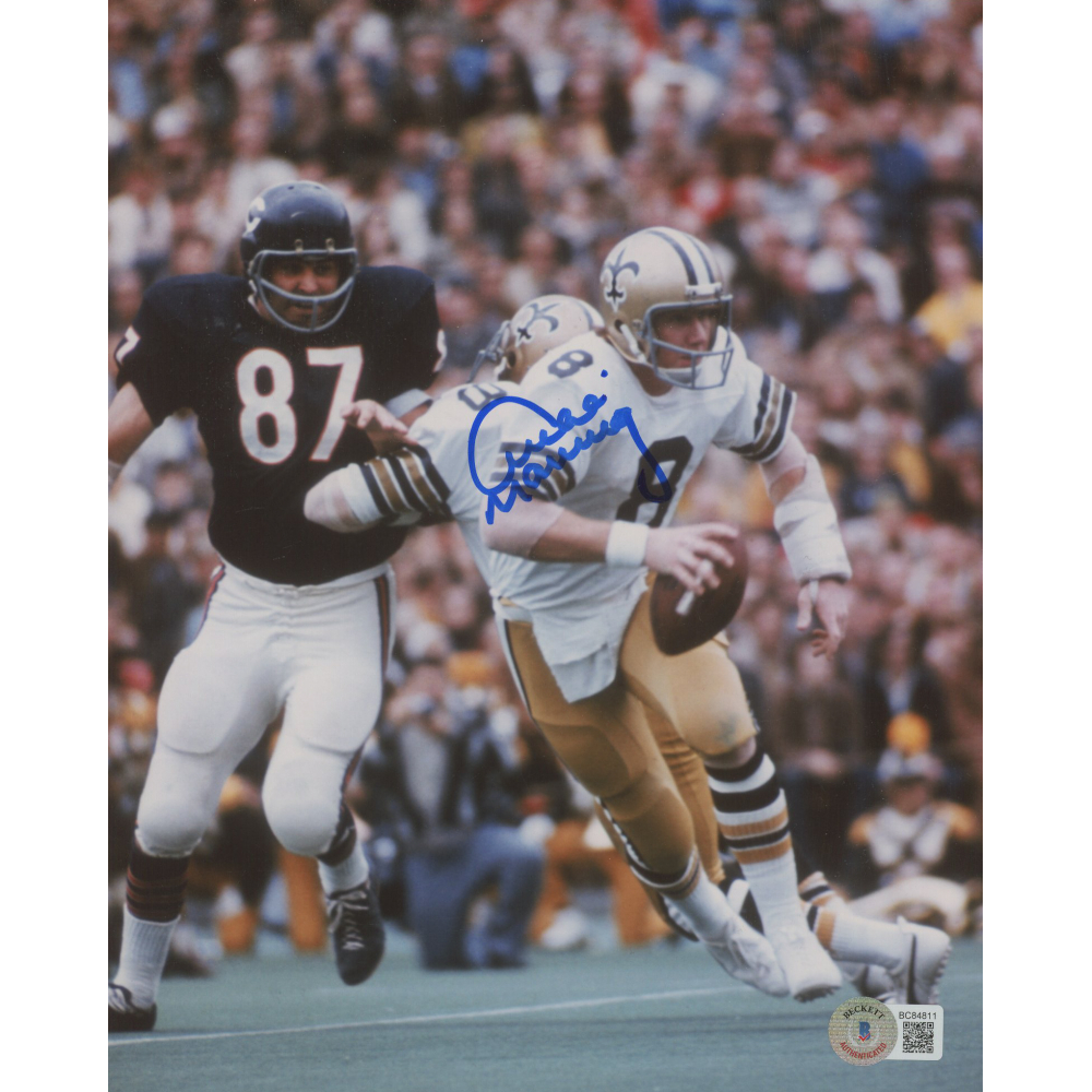 Archie Manning Signed Saints 8x10 Photo (Beckett) | Pristine Auction