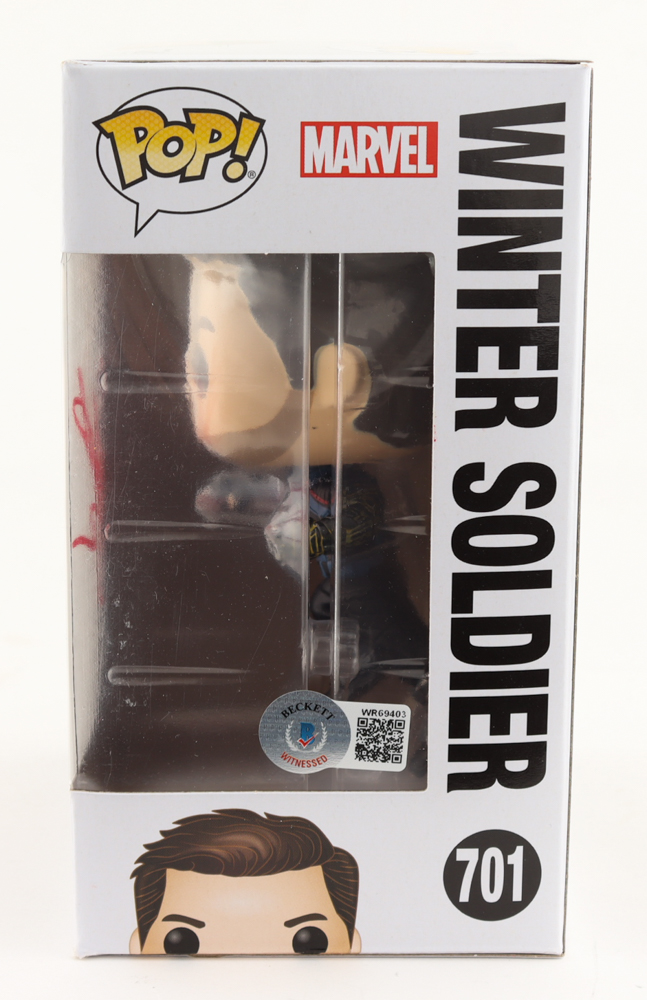 Sebastian Stan Signed Marvel "The Falcon and the Winter Soldier" #701 ...