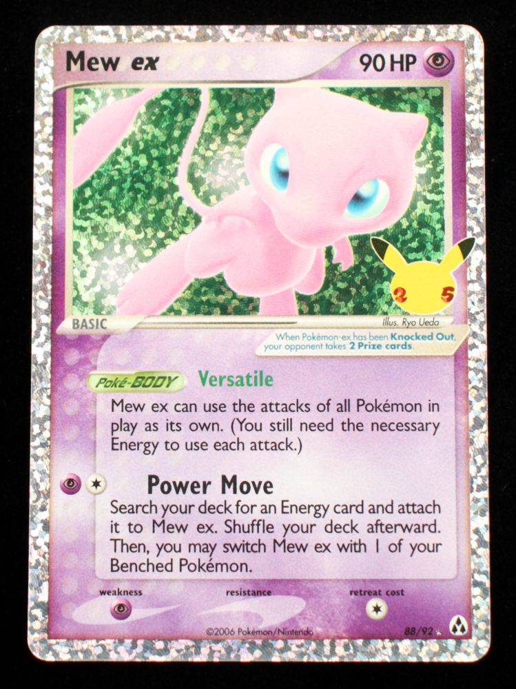 Mew EX 2021 Pokemon Celebrations Classic Collection Confetti Holofoil #88 Holo | Pristine Auction