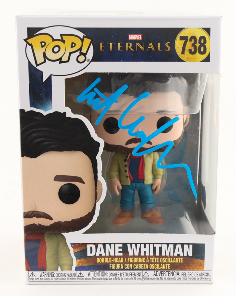 Kit Harington Signed "Eternals" #738 Dane Whitman Funko Pop! Vinyl ...
