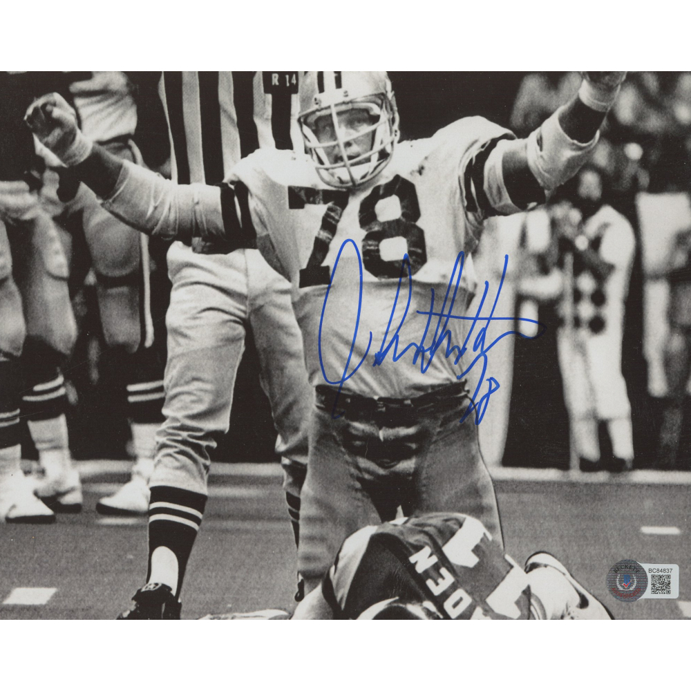 John Dutton Signed Cowboys 8x10 Photo (Beckett) | Pristine Auction