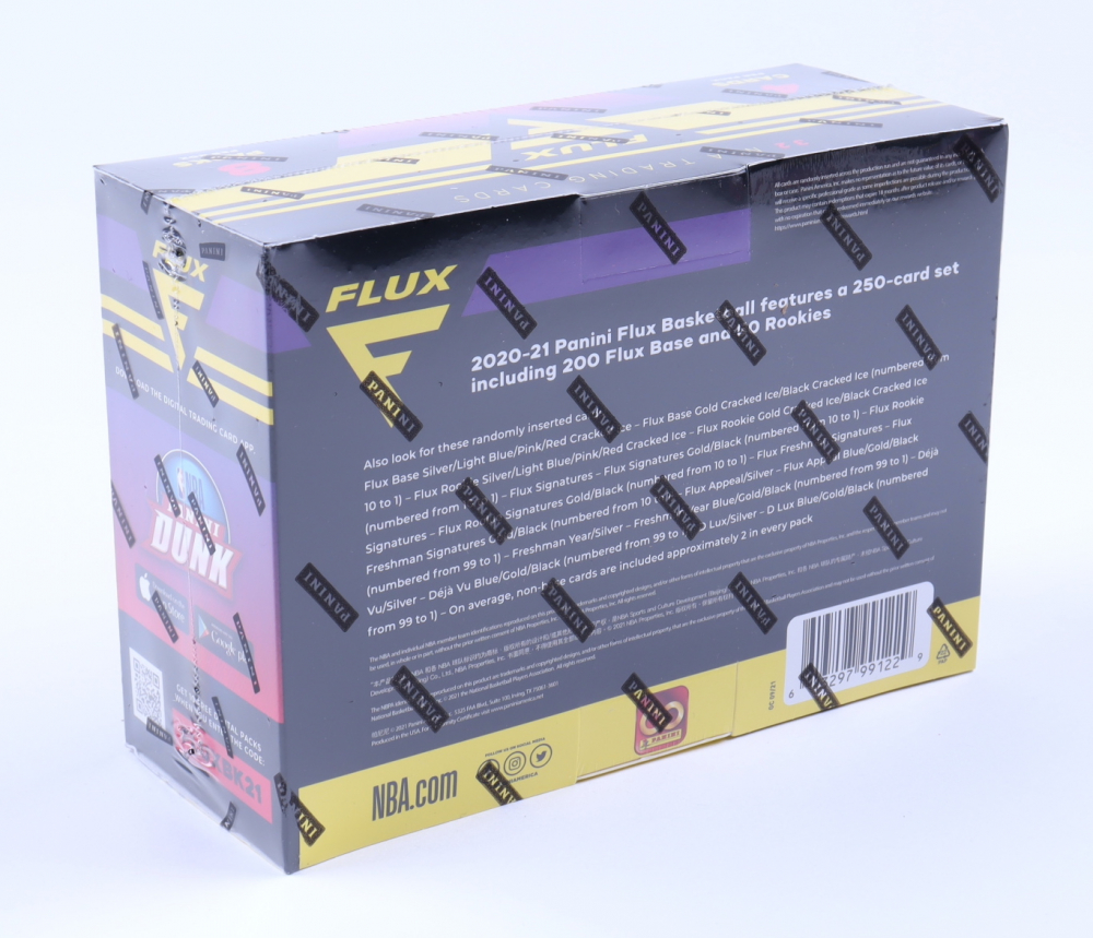 2020-21 Panini NBA Basketball Flux Mega Box With (8) Packs | Pristine ...