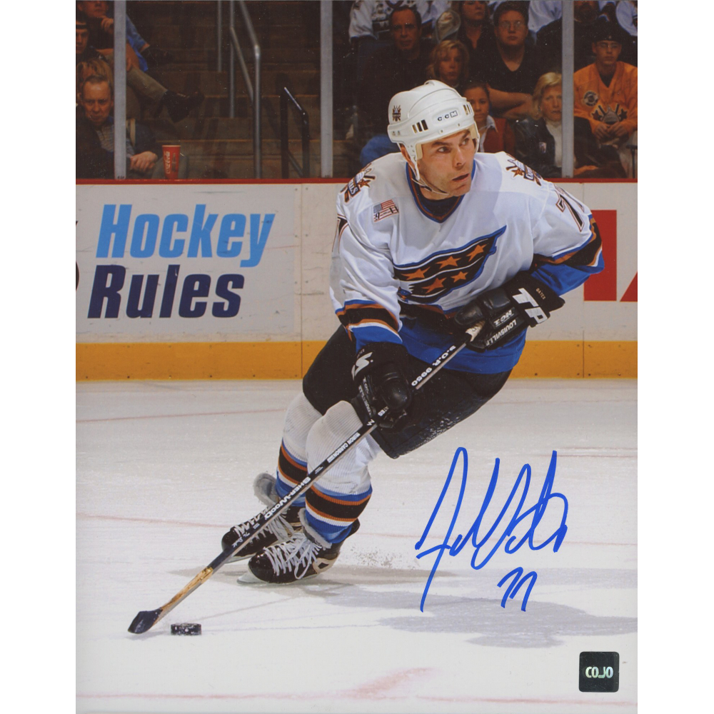Adam Oates Signed Capitals 8x10 Photo (COJO) | Pristine Auction