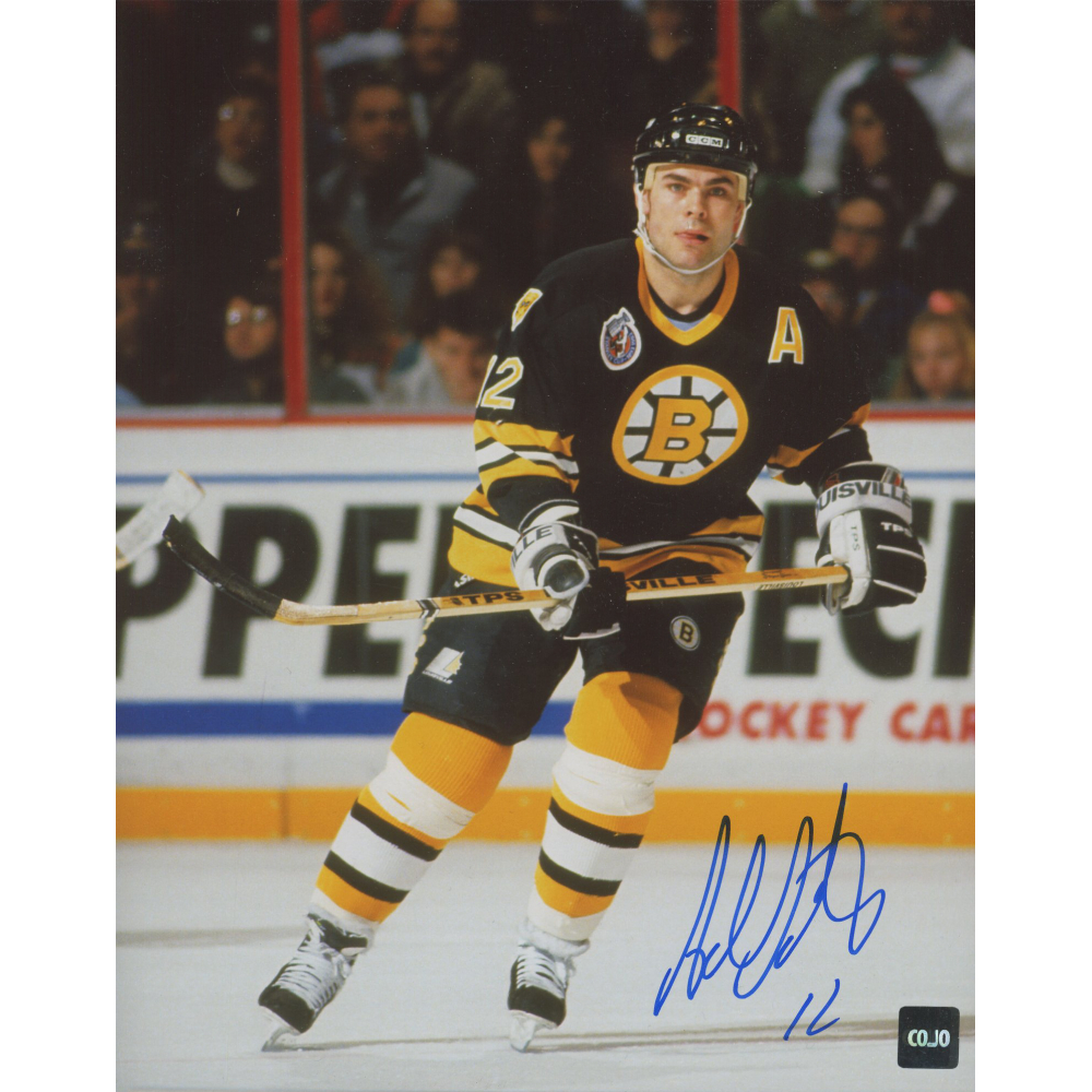 Adam Oates Signed Bruins 8x10 Photo (COJO) | Pristine Auction