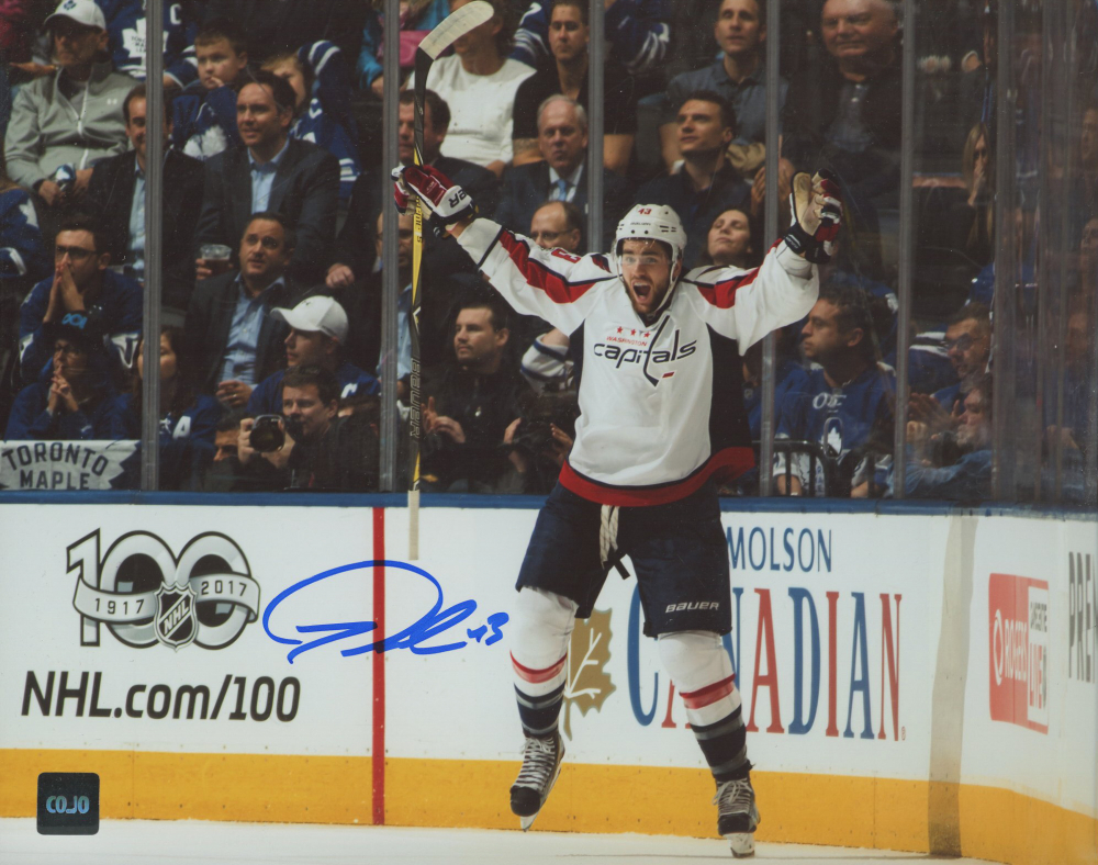 Tom Wilson Signed Capitals 8x10 Photo (COJO) | Pristine Auction