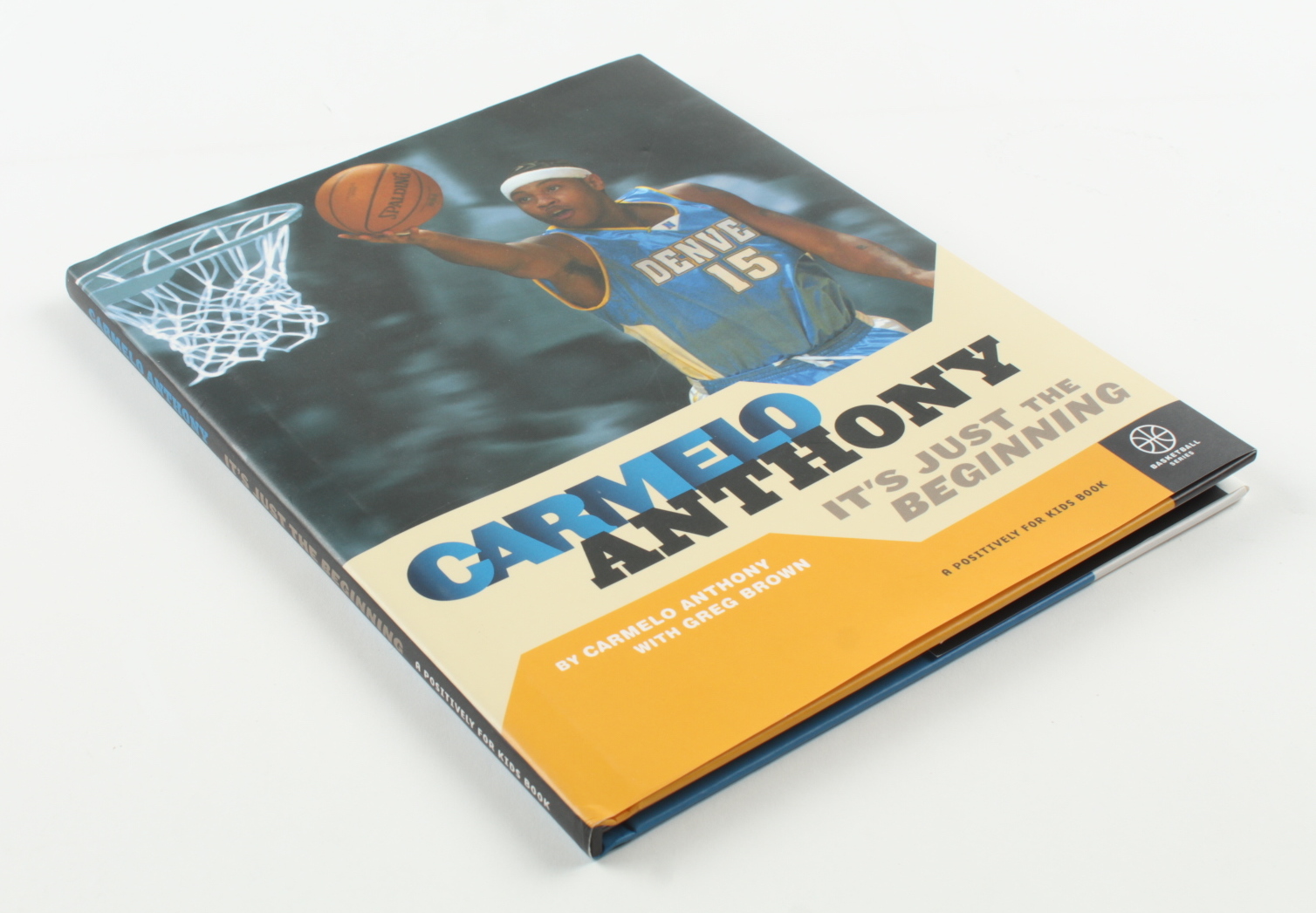 Carmelo Anthony Signed "It's Just The Beginning" Hardcover Book (PSA ...