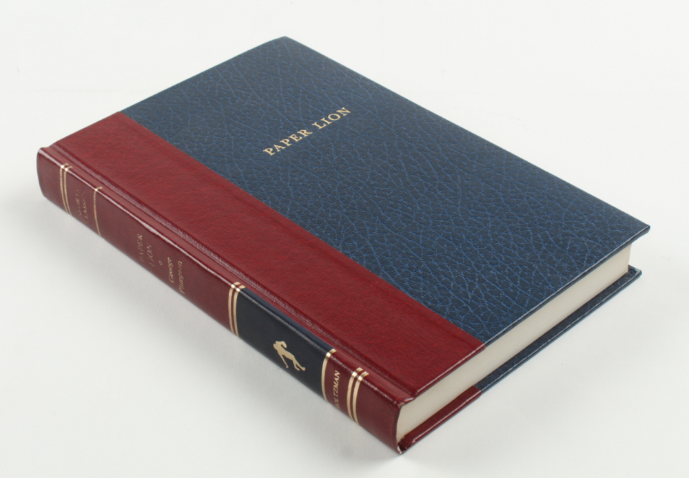 George Plimpton Signed "Paper Lion" Hardcover Book (PSA) | Pristine Auction