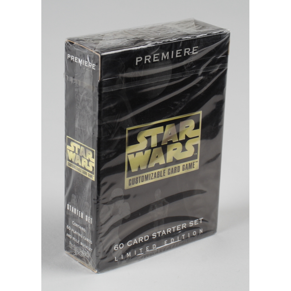 1995 Decipher LE Star Wars Premiere Customizable Card Game Starter Set ...