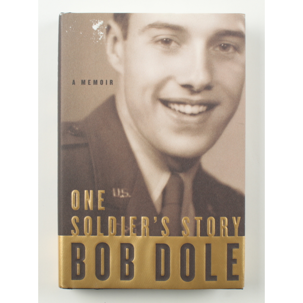 Bob Dole Signed "One Soldier's Story" Hardcover Book (PSA) | Pristine ...