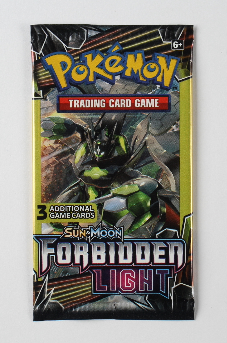 Pokemon Sun & Moon Forbidden Light Booster Pack with (3) Cards ...