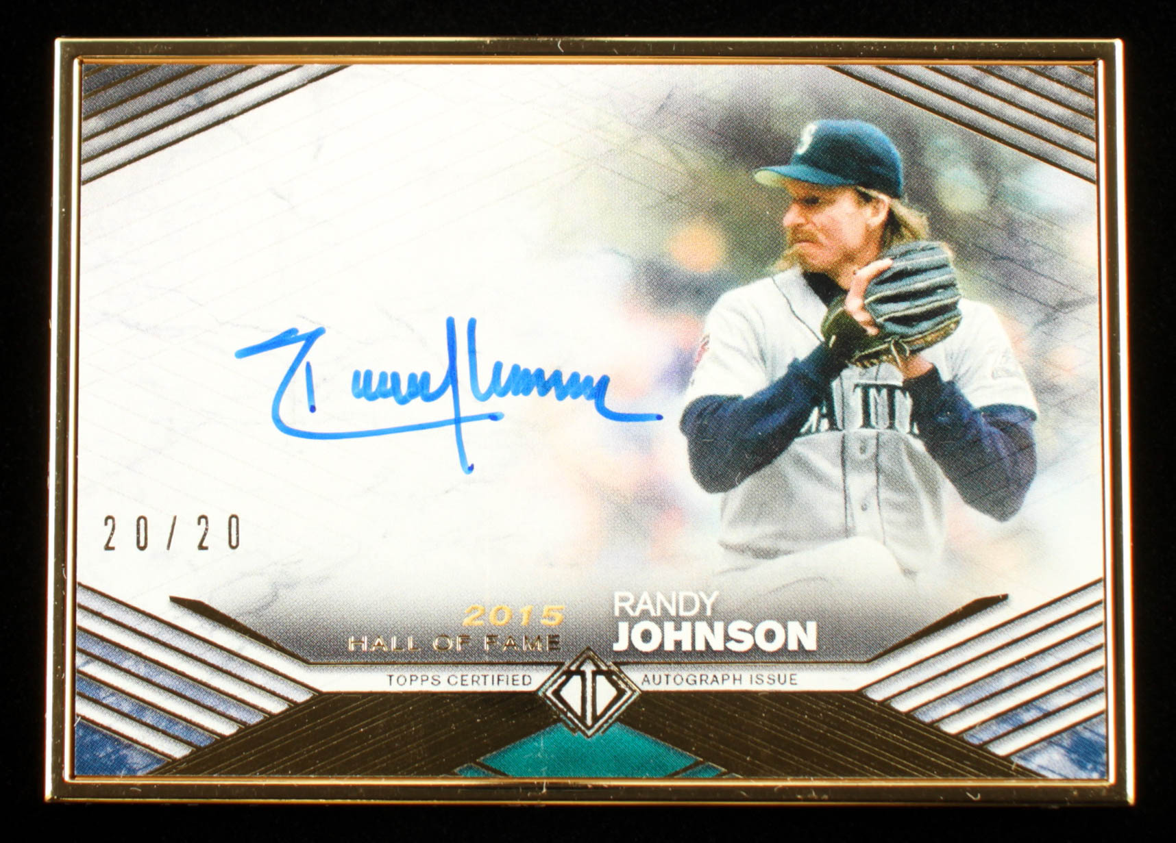 Randy Johnson 2021 Topps Transcendent Hall of Fame Autographs Variation ...