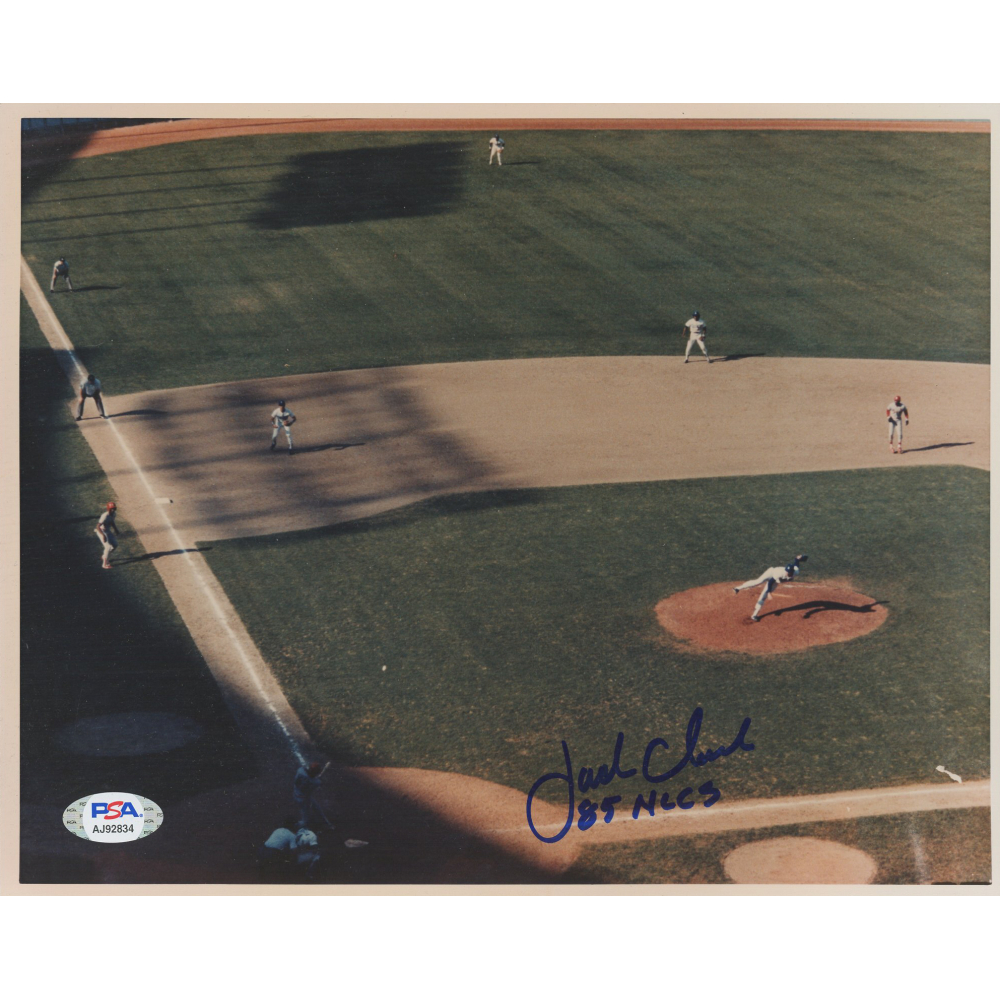 Jack Clark Signed Yankees 8x10 Photo Inscribed "85 NCCS" (PSA ...
