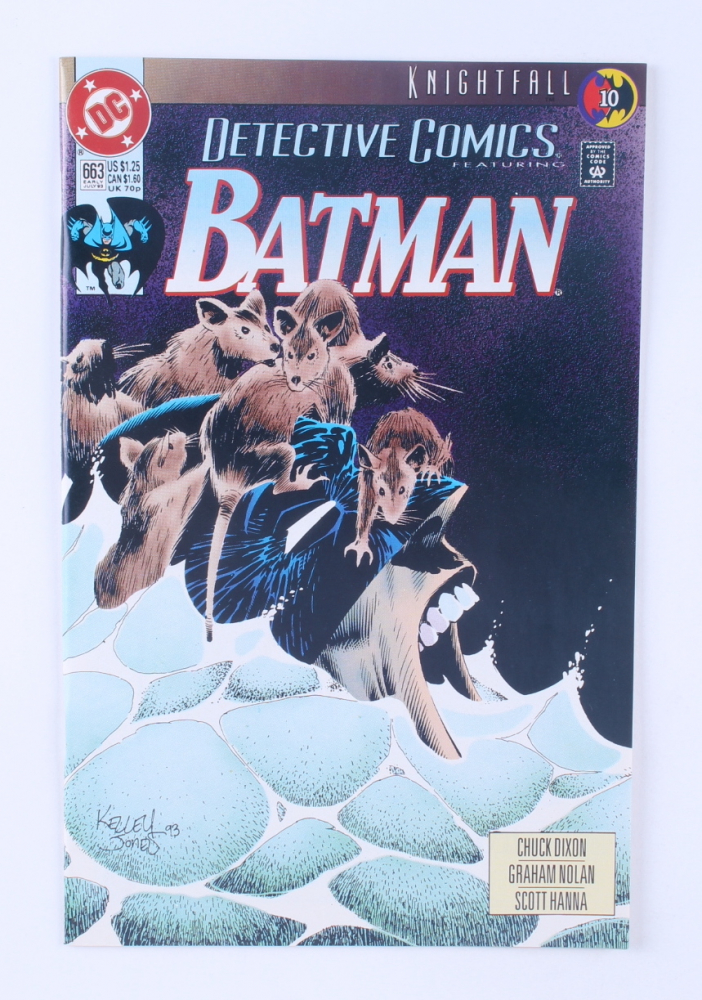 1993 "Batman Detective Comics" Issue #663 DC Comic Book | Pristine Auction
