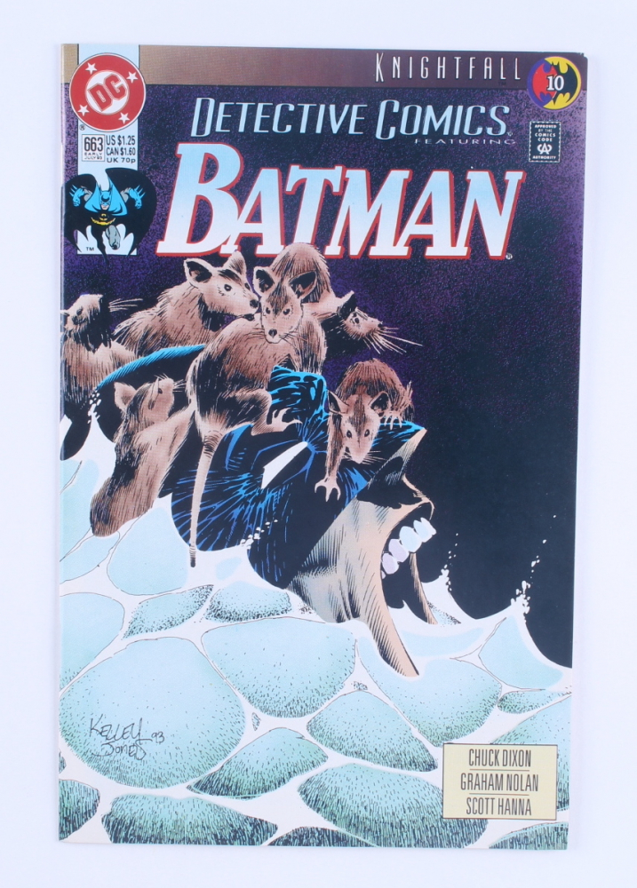 1993 "Batman Detective Comics" Issue #663 DC Comic Book | Pristine Auction