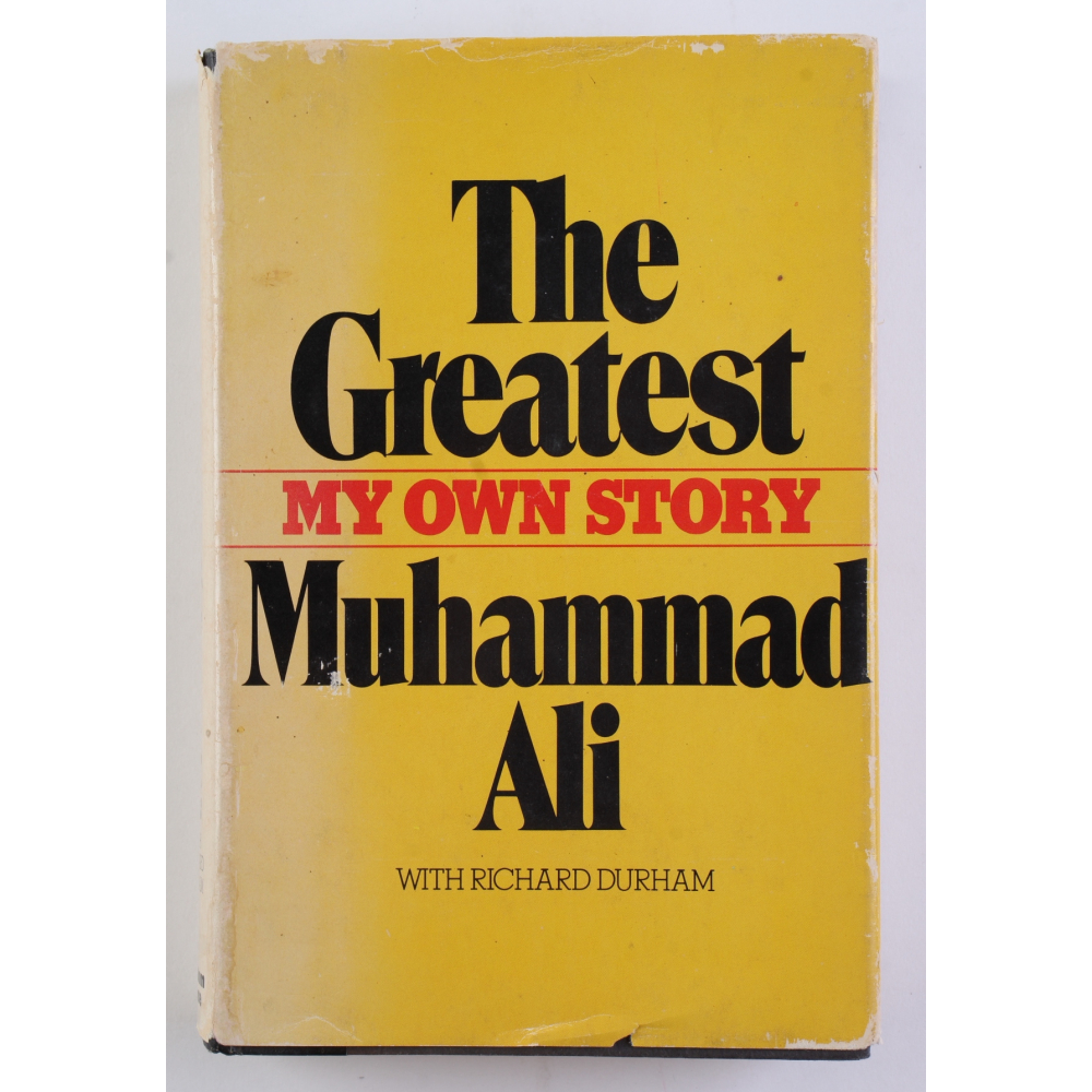 Muhammad Ali Signed "The Greatest: My Own Story Muhammad Ali" Hardcover ...