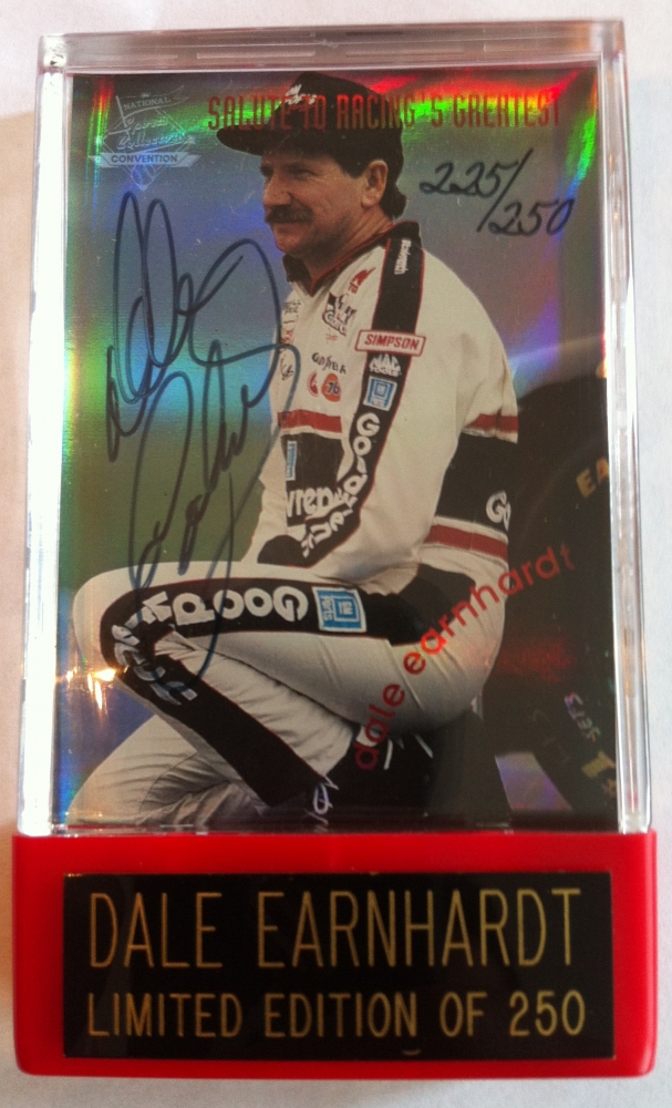 Dale Earnhardt Sr. Signed 1994 National Sports Collector's Convention ...