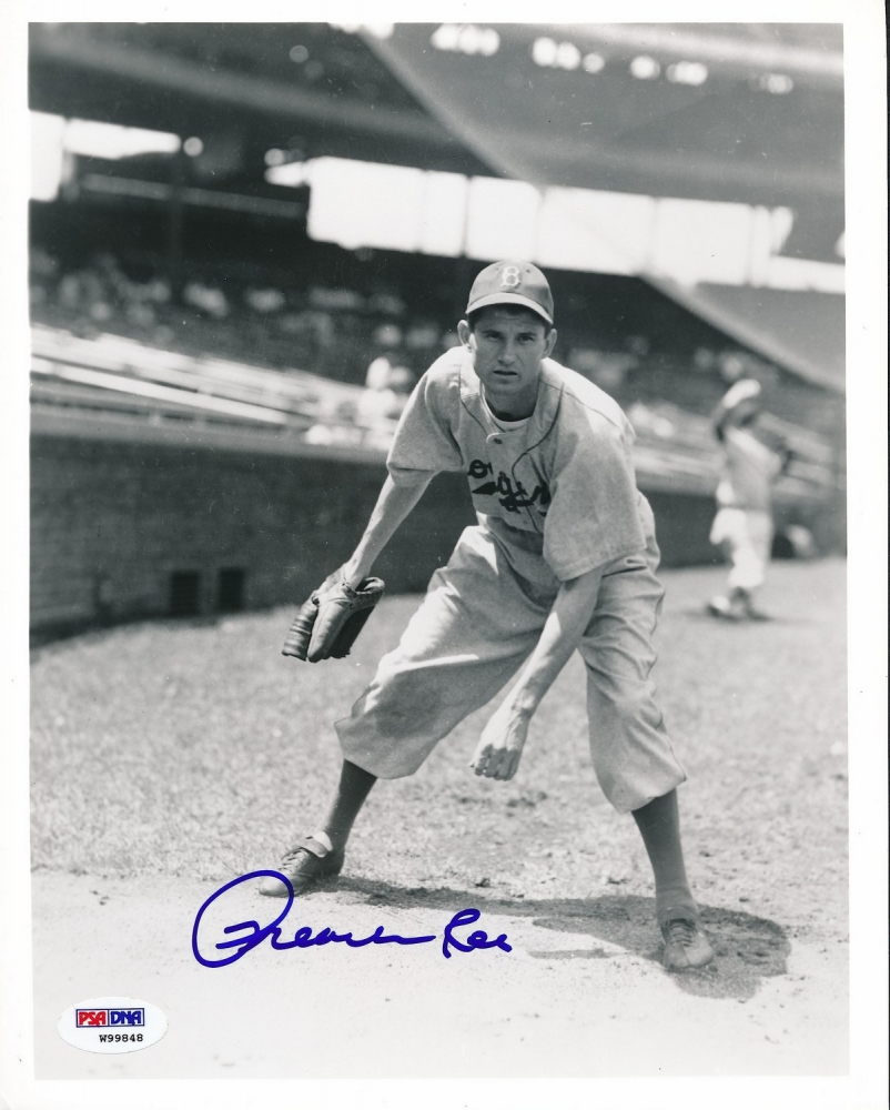 Preacher Roe Signed Dodgers 8x10 Photo (PSA COA) | Pristine Auction