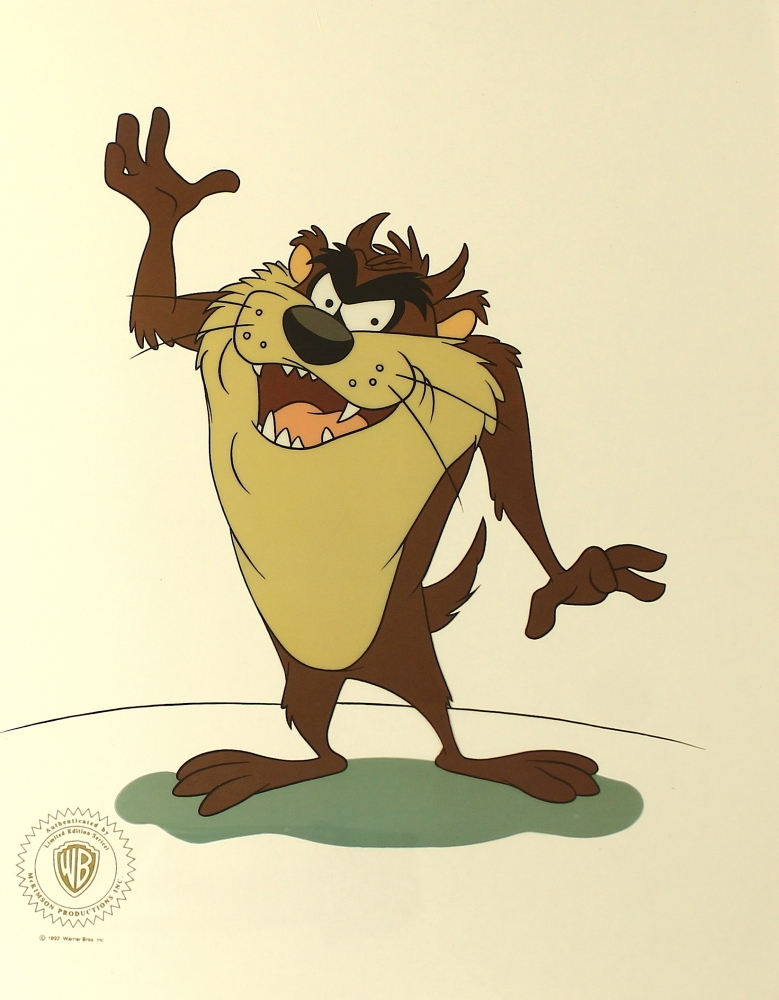 Tasmanian Devil (Taz) Looney Tunes Limited Edition 1992 Warner Bros ...