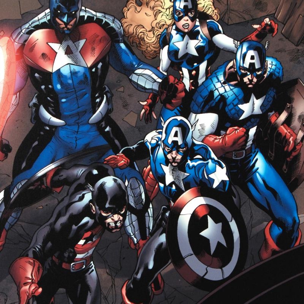 "Captain America Corps #2" Limited Edition Giclee on Canvas by Phil ...