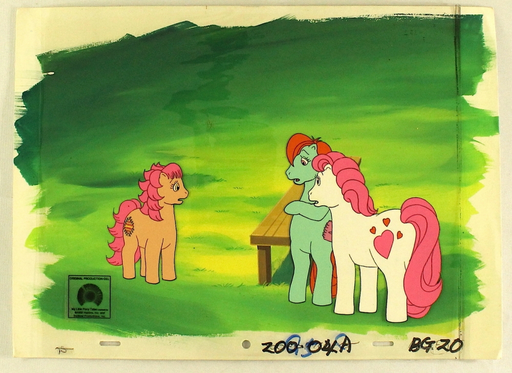 "My Little Pony" Original Hand-Painted Animation Production Cel & Hand ...