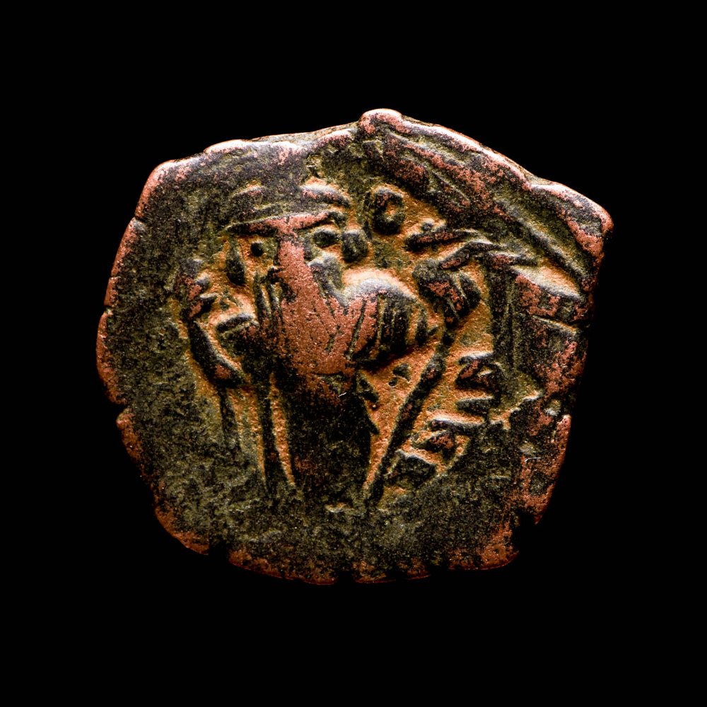 Byzantine Empire - Emperor Constans II AD 641-668 AE Follis Ancient ...