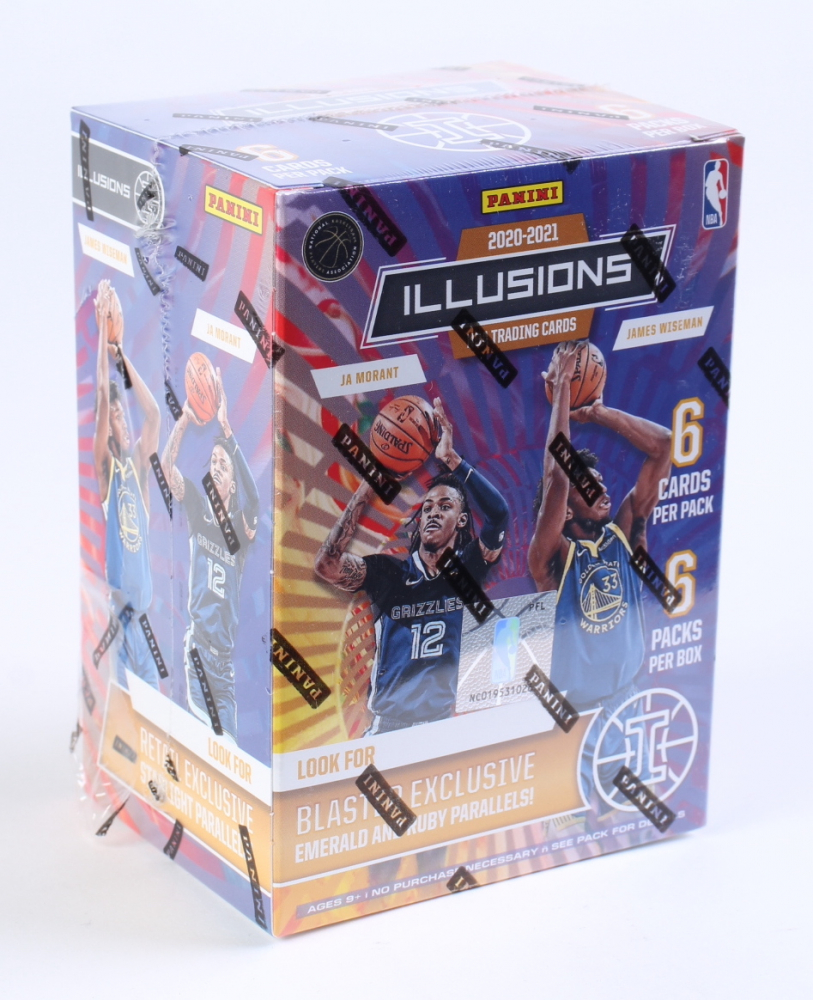 2020-21 Panini Illusions NBA Basketball Blaster Box with (6) Packs ...