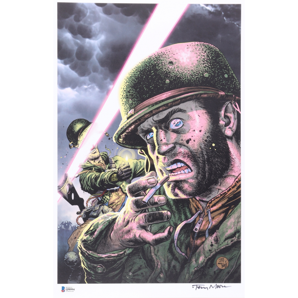 Tony Moore Signed "Fear Agent" 11x17 Lithograph (Beckett) | Pristine ...