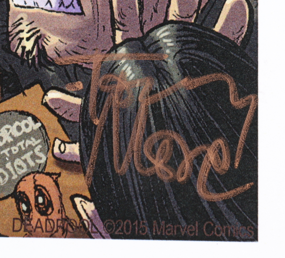 Tony Moore Signed "Deadpool" 11x17 Lithograph (Beckett) | Pristine Auction