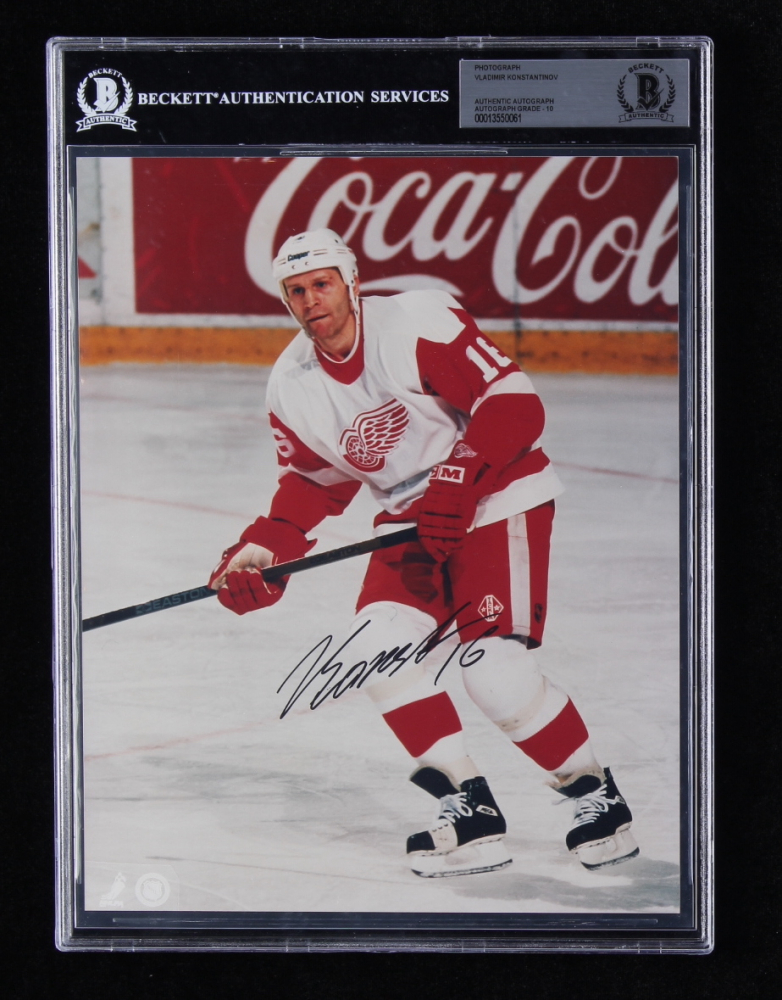 Vladimir Konstantinov Signed 8x10 Photo (BAS) | Pristine Auction