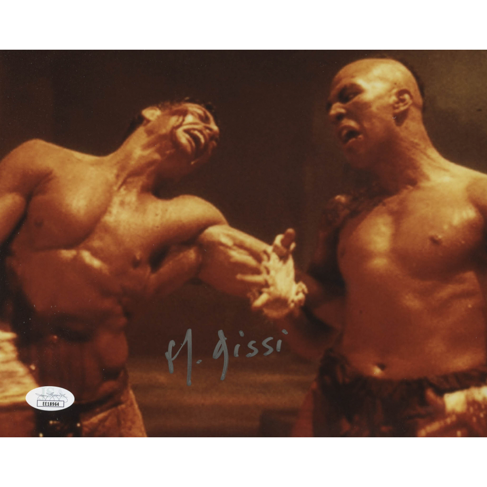 Michel Qissi Signed "Kickboxer" 8x10 Photo (JSA COA) | Pristine Auction