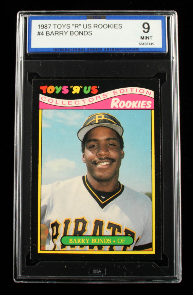 Barry Bonds 1987 Toys R Us Rookies #4 (ISA 9) | Pristine Auction