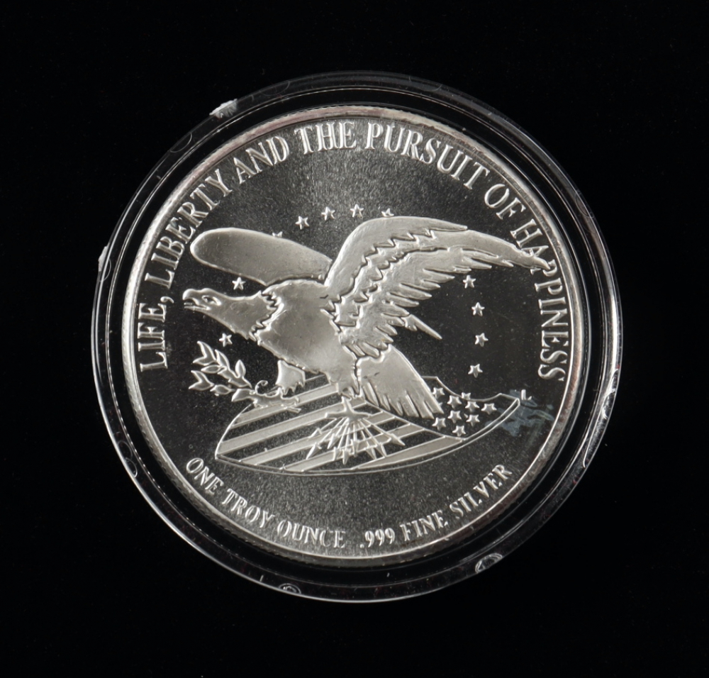 1991 Chrysler Bill of Rights 1oz Silver Coin | Pristine Auction