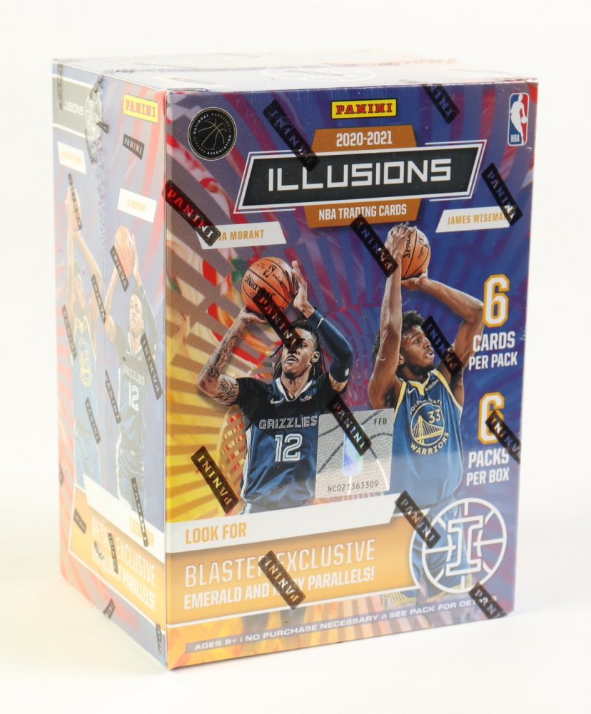 2020-21 Panini Illusions NBA Basketball Blaster Box with (6) Packs ...