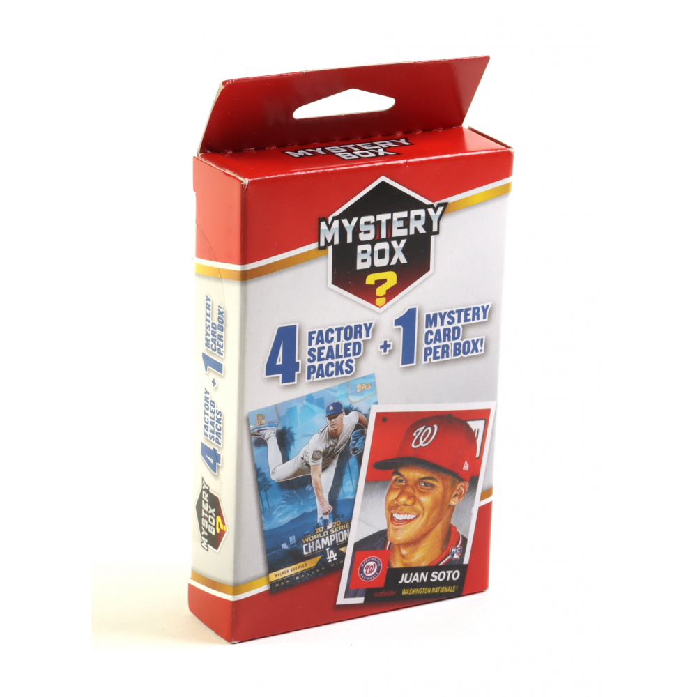 Baseball Mystery Box with (4) Packs & (1) Mystery Card | Pristine Auction
