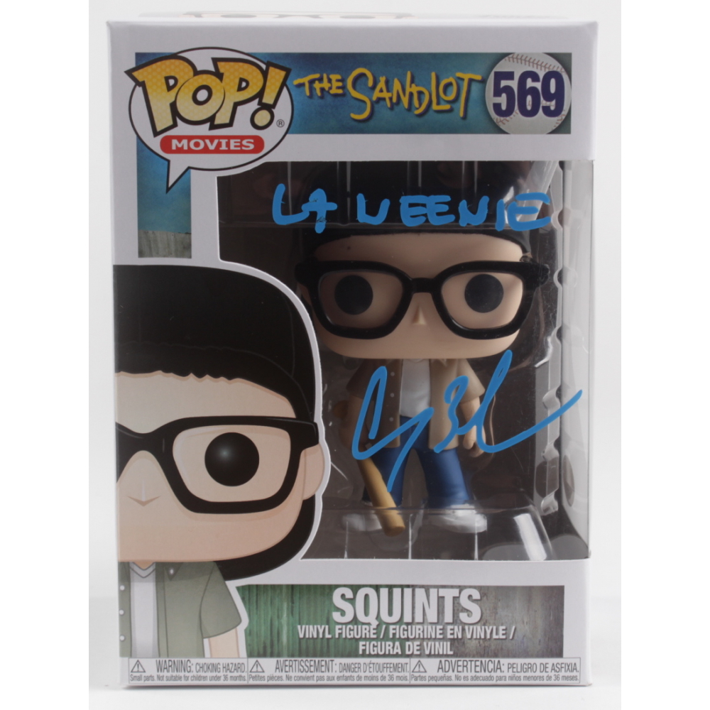 Chauncey Leopardi Signed "The Sandlot" #569 Squints Funko Pop! Vinyl ...